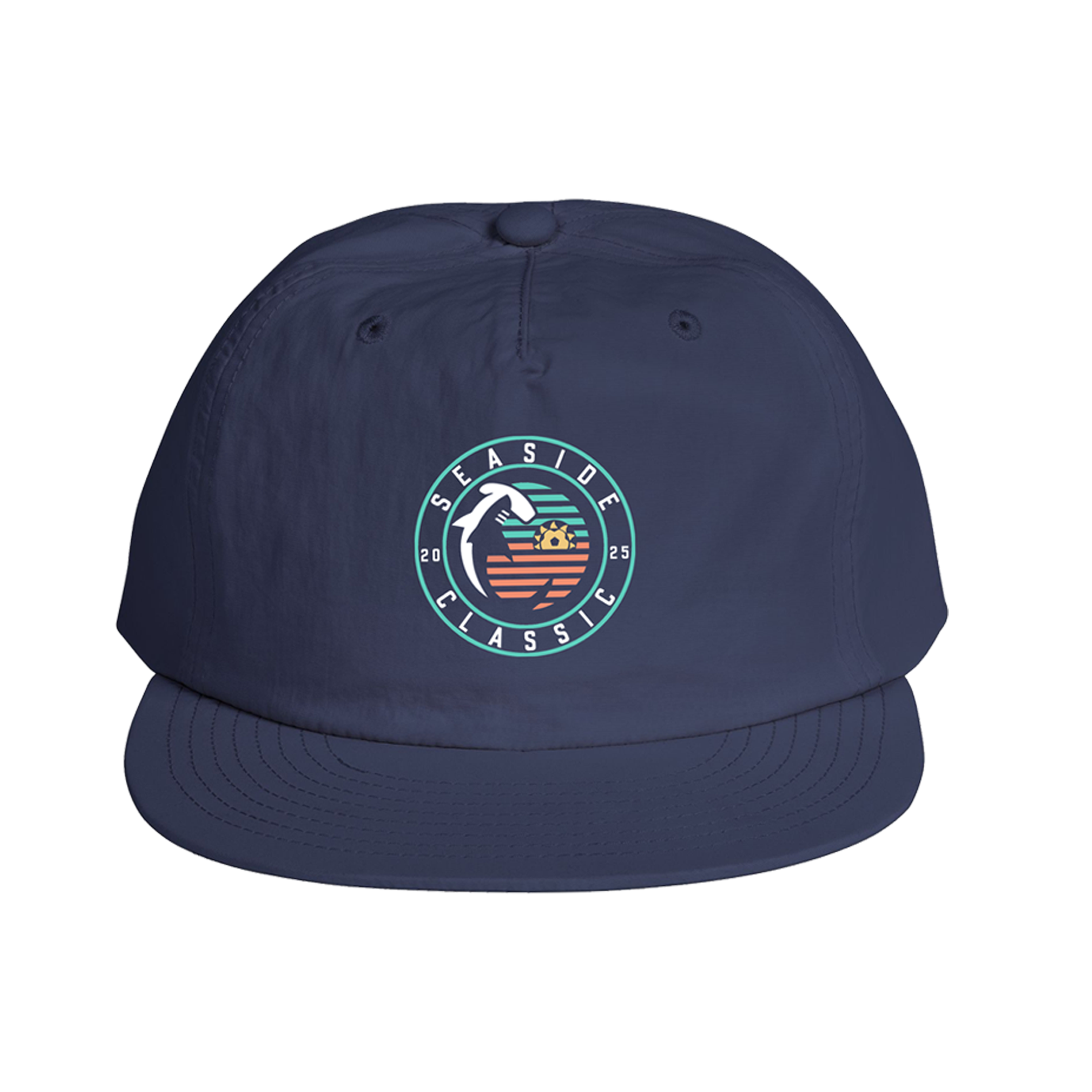 Seaside Classic 2025 Nylon Snapback Hat – Clubhouse Merchandise